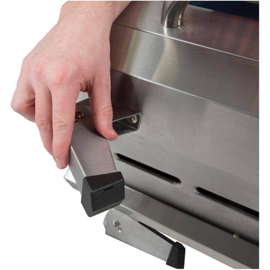 GRILLPRO 200 sq. in. 1500 Watt Stainless Steel Tabletop Barbecue | Home ...