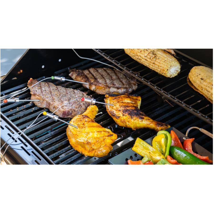 KENMORE SMART Black Propane BBQ with Searing Side Burner | Home Hardware