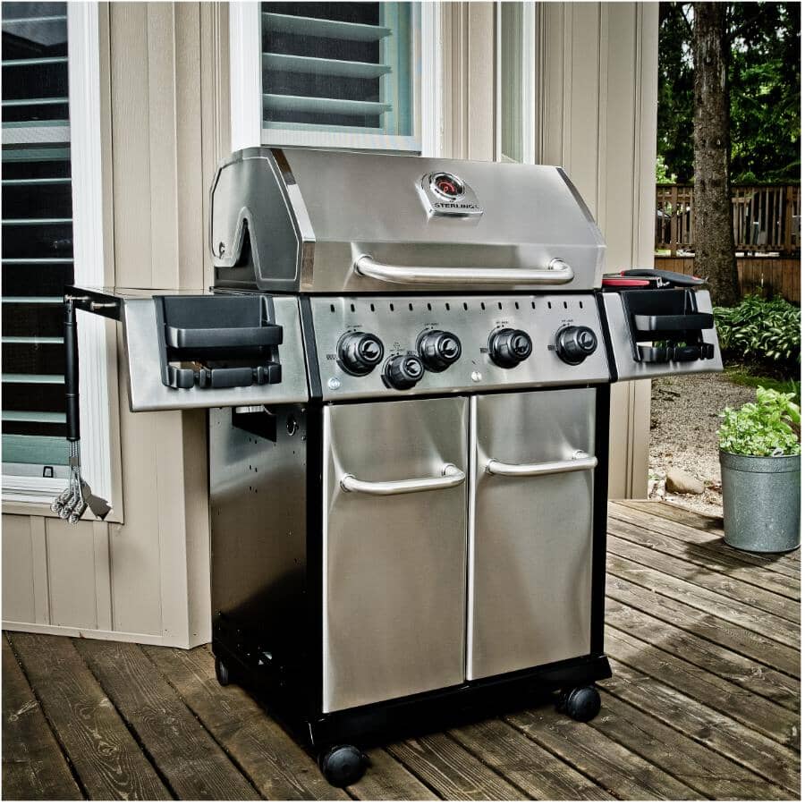 STERLING Ignite 4 Burner Propane BBQ | Home Hardware