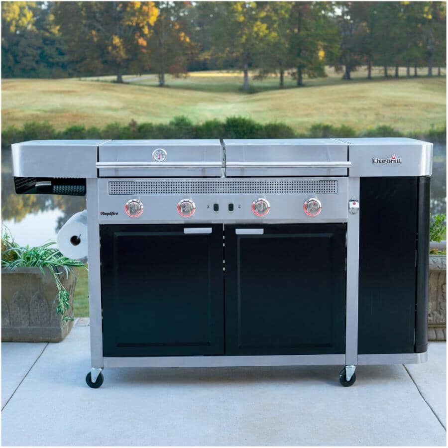 CHAR-BROIL Mini Kitchen 4 Burner Propane BBQ | Home Hardware