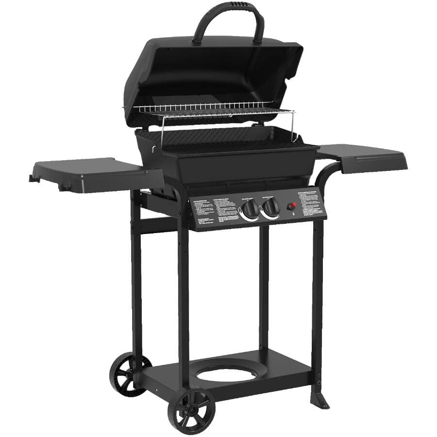 HUNTINGTON Black Propane BBQ - 2 Burner | Home Hardware