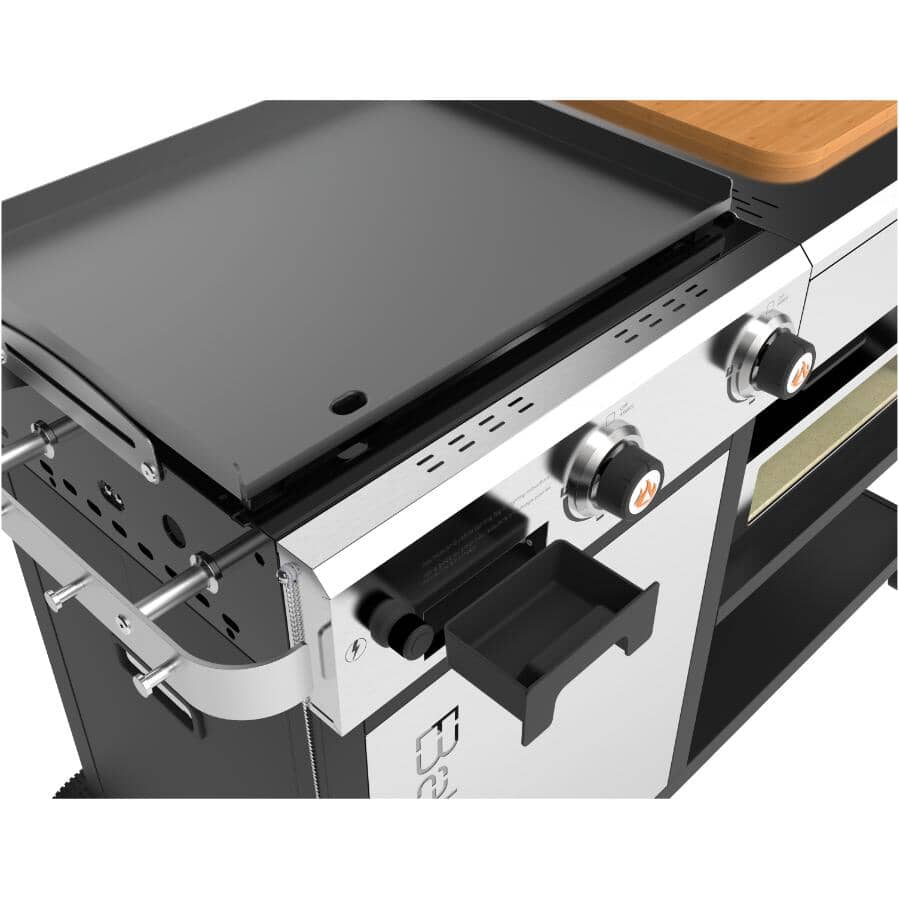 BAKERSTONE Gas Pizza Oven & Griddle Combo | Home Hardware