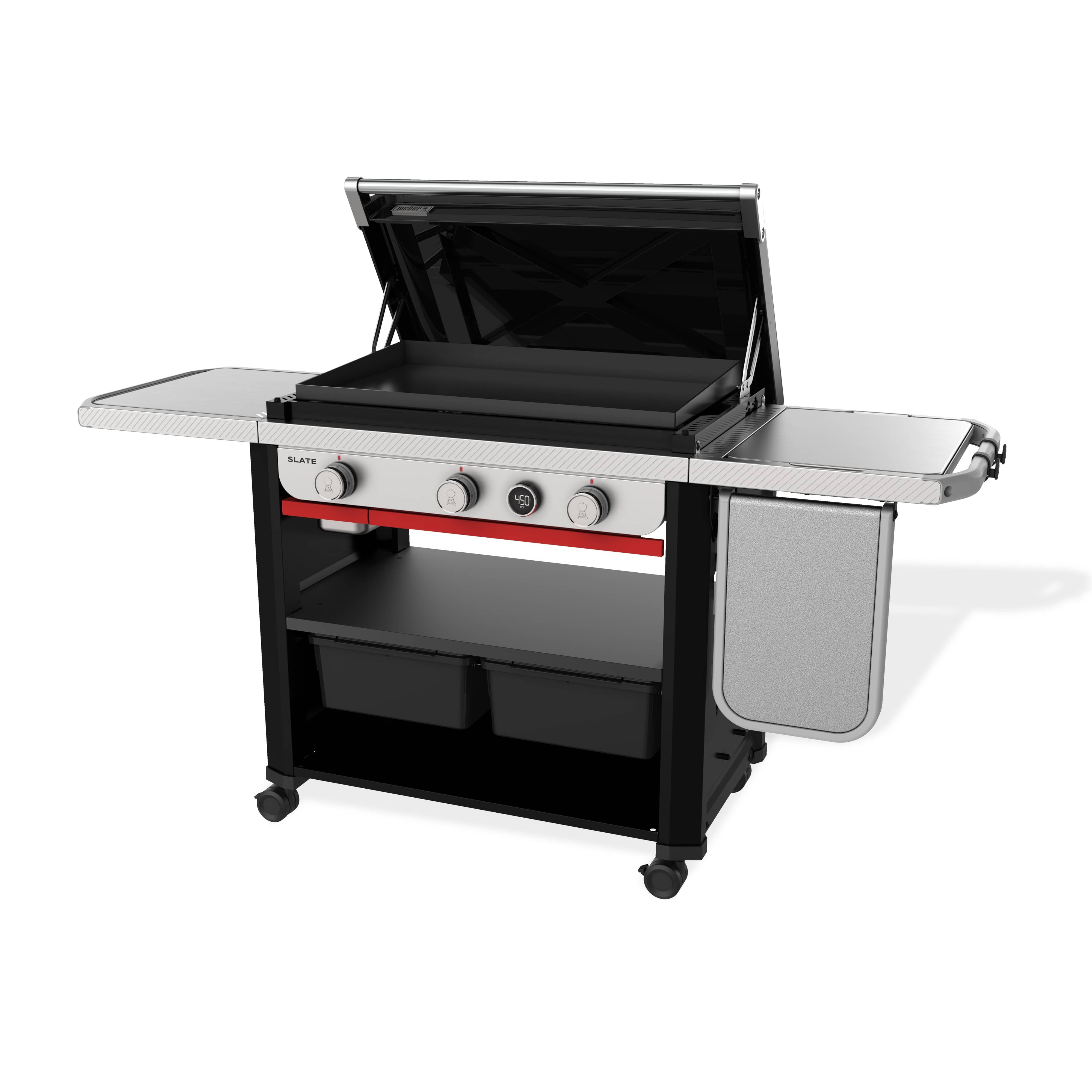 WEBER Propane Griddle with Lid, 3 Burners | Home Hardware