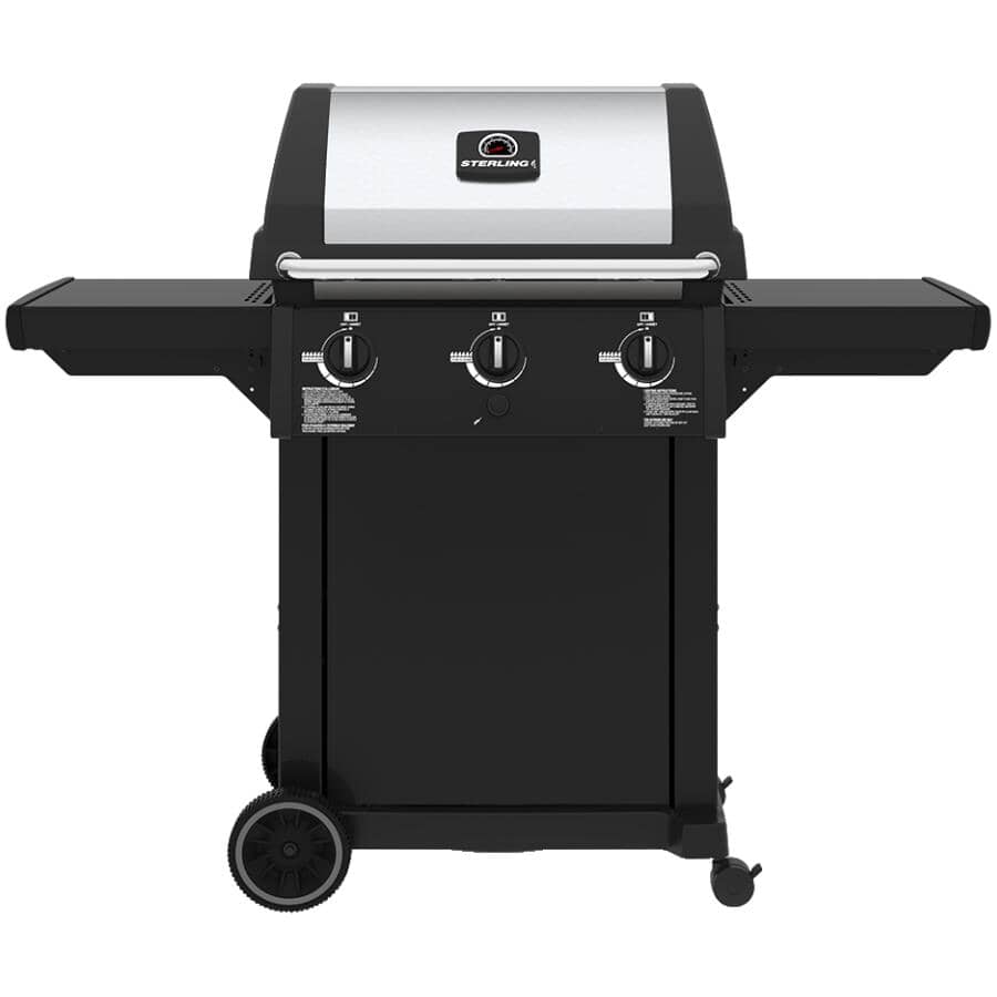 STERLING Black Natural Gas BBQ - 3 Burner | Home Hardware