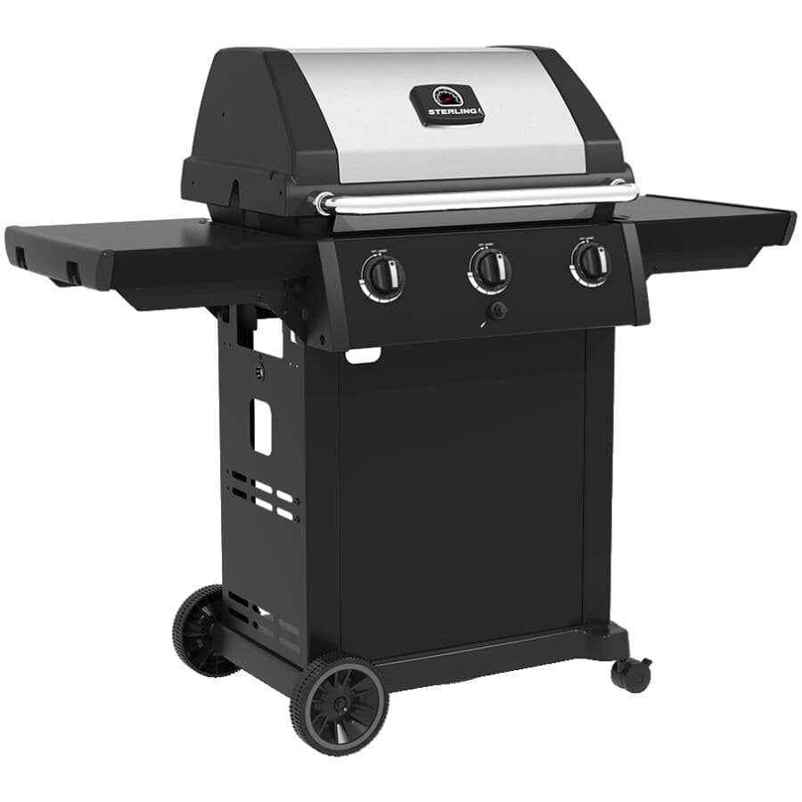 STERLING Black Natural Gas BBQ - 3 Burner | Home Hardware