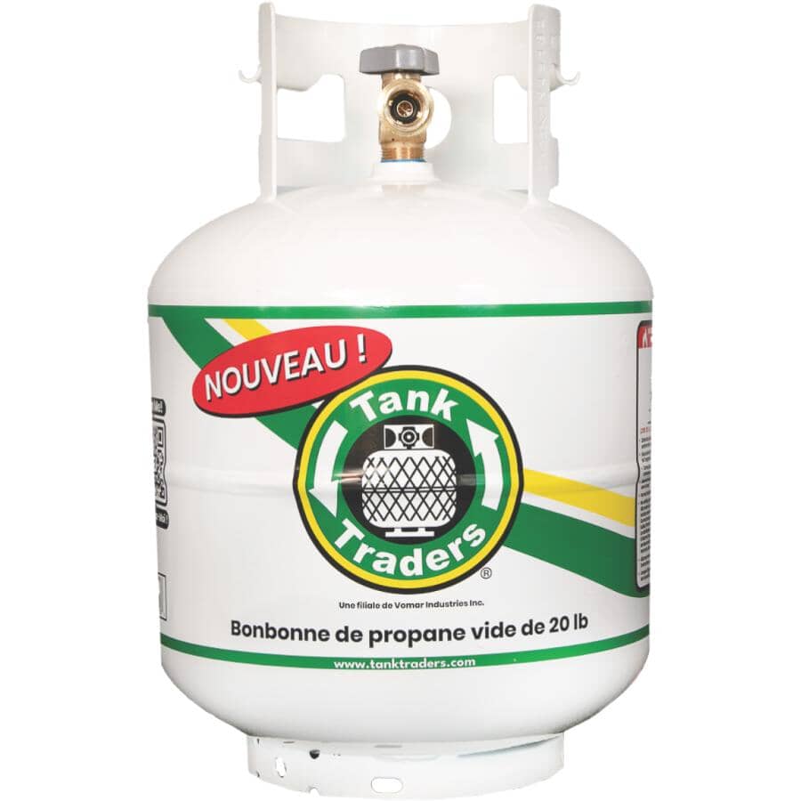 TANK TRADERS 20lb New Empty Propane Tank | Home Hardware