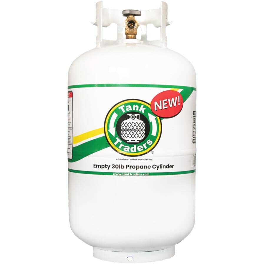 TANK TRADERS 30lb New Empty Propane Tank | Home Hardware