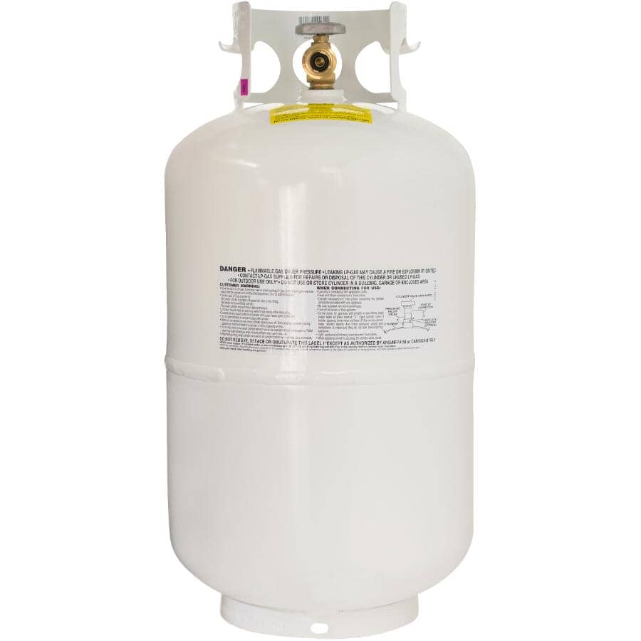 FLAME KING New 30lb Empty Propane Tank | Home Hardware