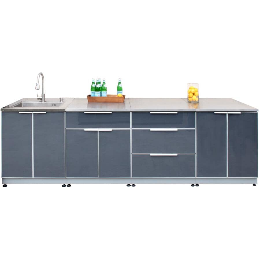 BLUE SKY OUTDOOR LIVING Stainless Steel Countertop for Outdoor Cabinet ...