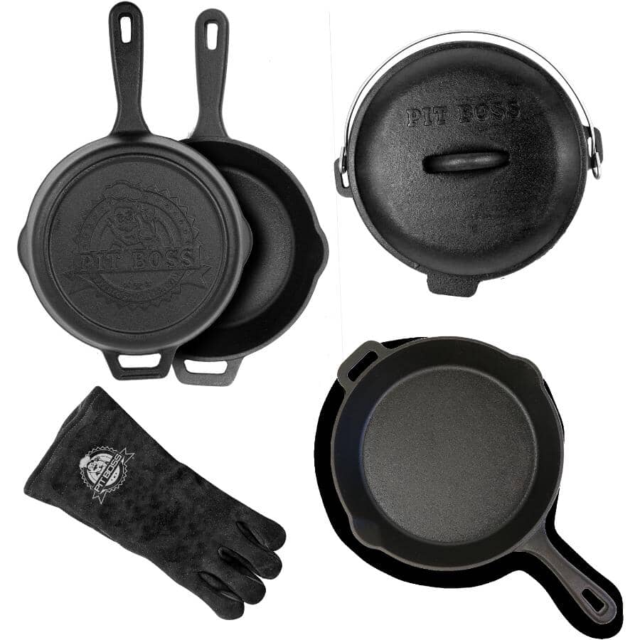 PIT BOSS Cast Iron Cookware Set | Home Hardware