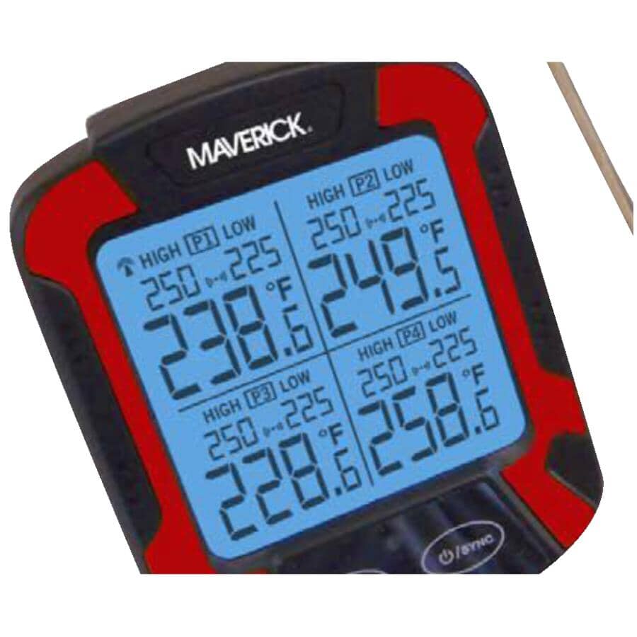 MAVERICK Wireless 4 Probe Remote Thermometer | Home Hardware