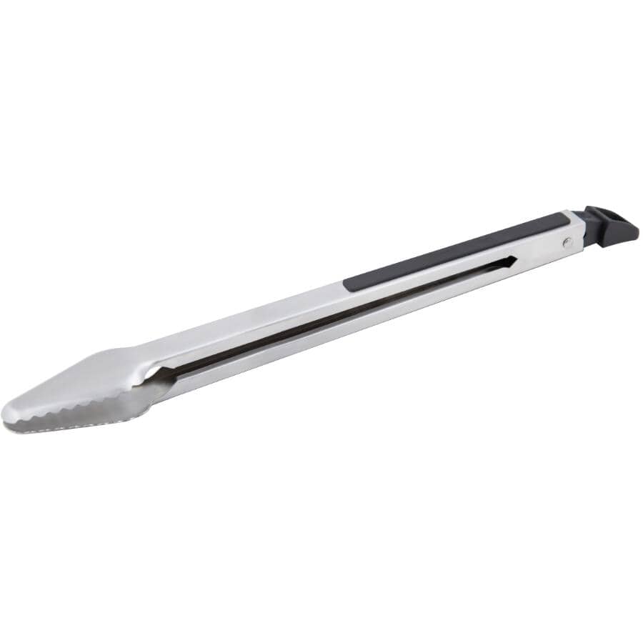 GRILLPRO 16" Stainless Steel Locking Barbecue Tongs | Home Hardware