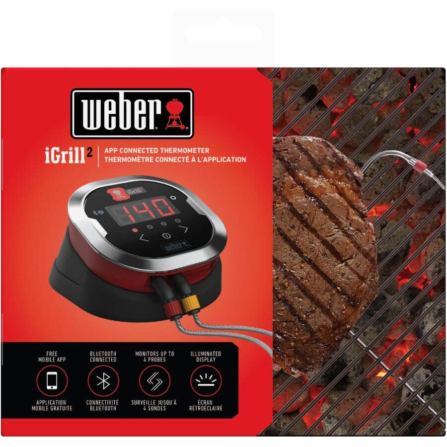 WEBER iGrill 2 Barbecue Thermometer | Home Hardware
