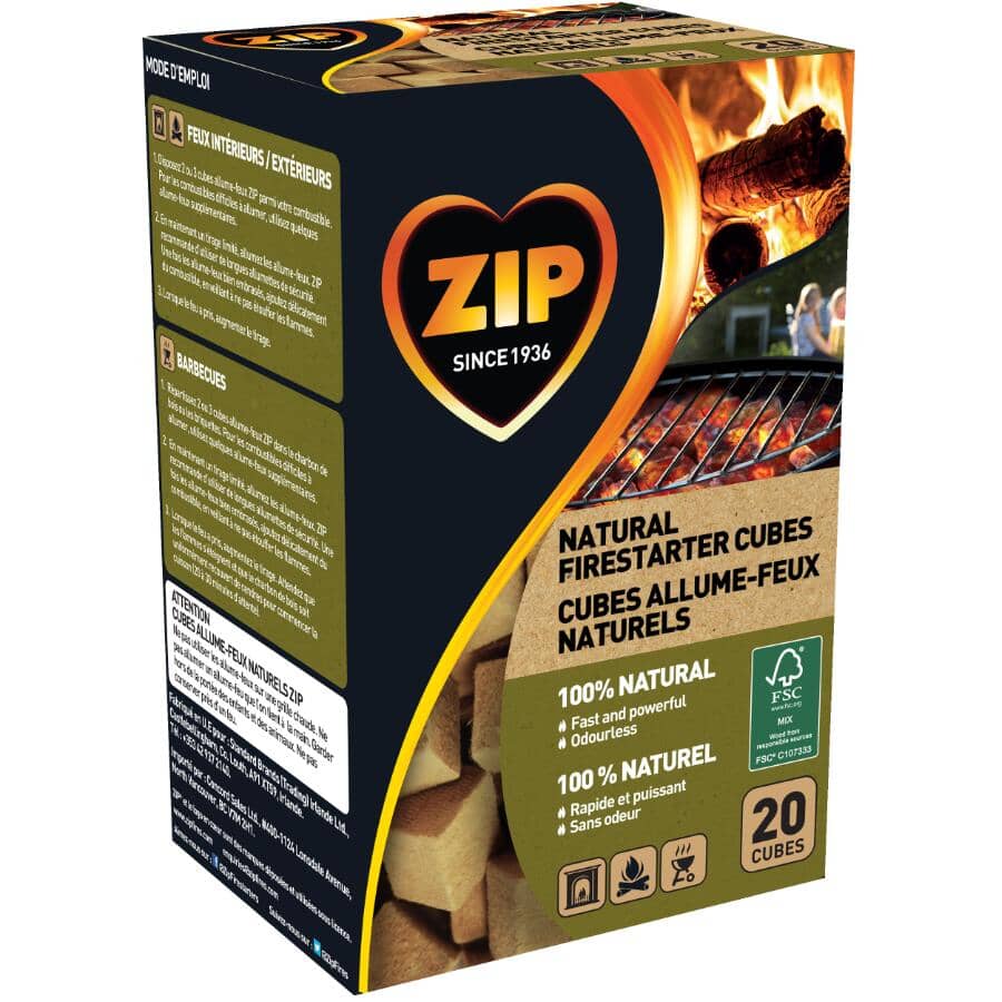 ZIP Fast & Clean Natural Firestarter | Home Hardware