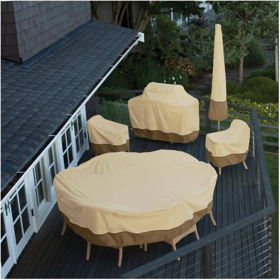 CLASSIC ACCESSORIES Veranda 100" x 100" V-Shape Sectional Cover | Home ...