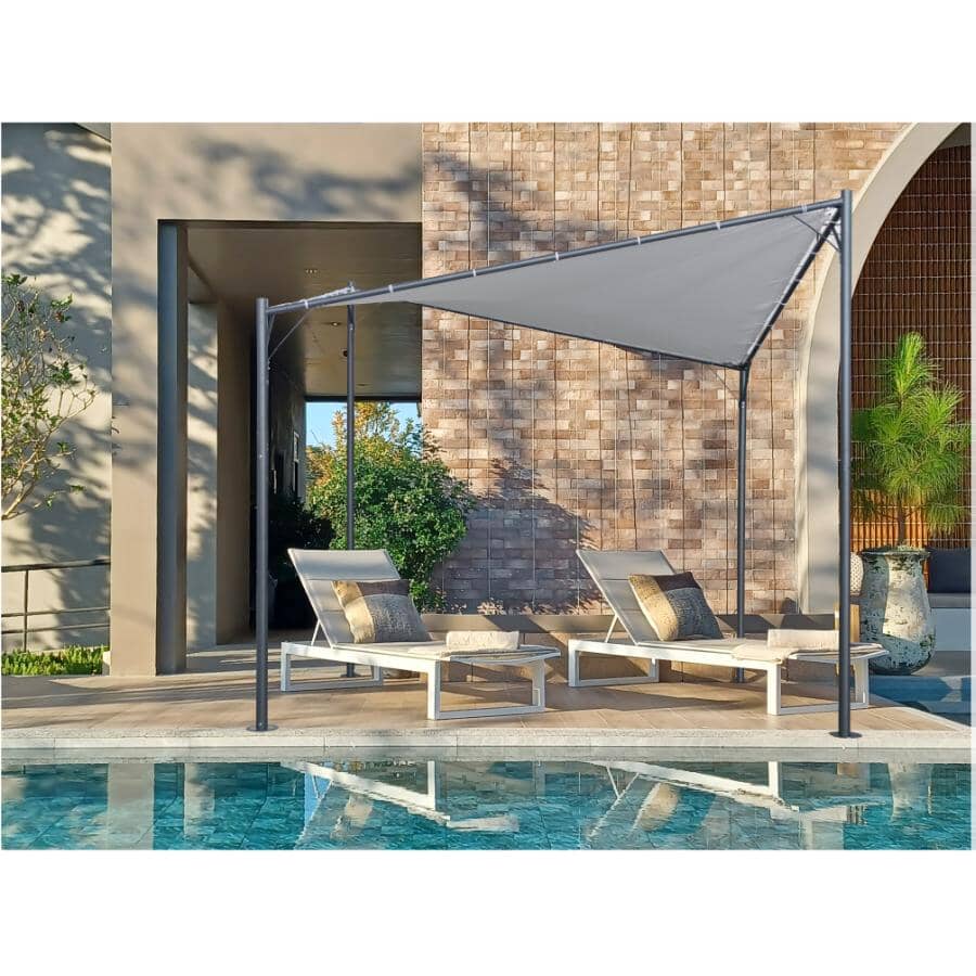 CASUALWAY 10' x 10' Butterfly Tension Sun Shelter | Home Hardware