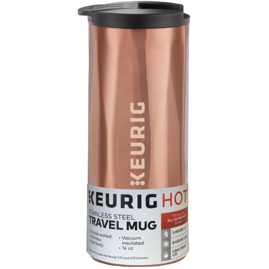 KEURIG Stainless Steel Faceted Travel Mug | Home Hardware