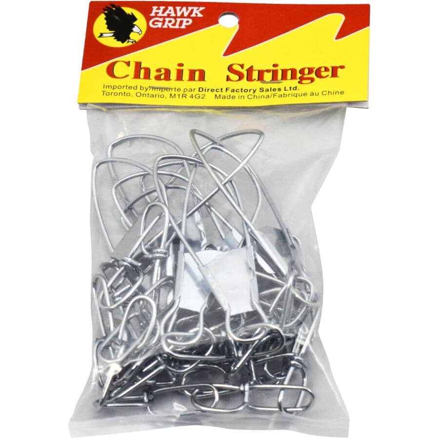 HAWK GRIP 45" Chain Fish Stringer, with 9 Safety Snaps | Home Hardware