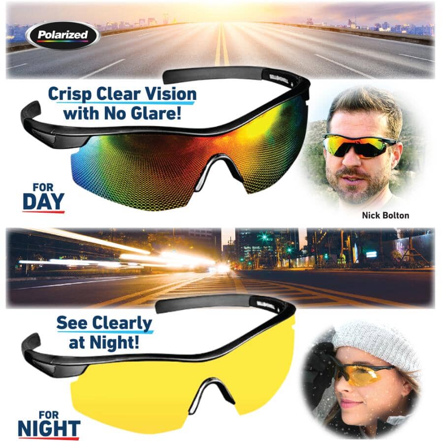 BELL & HOWELL Day & Night Polarized Tac Glasses | Home Hardware