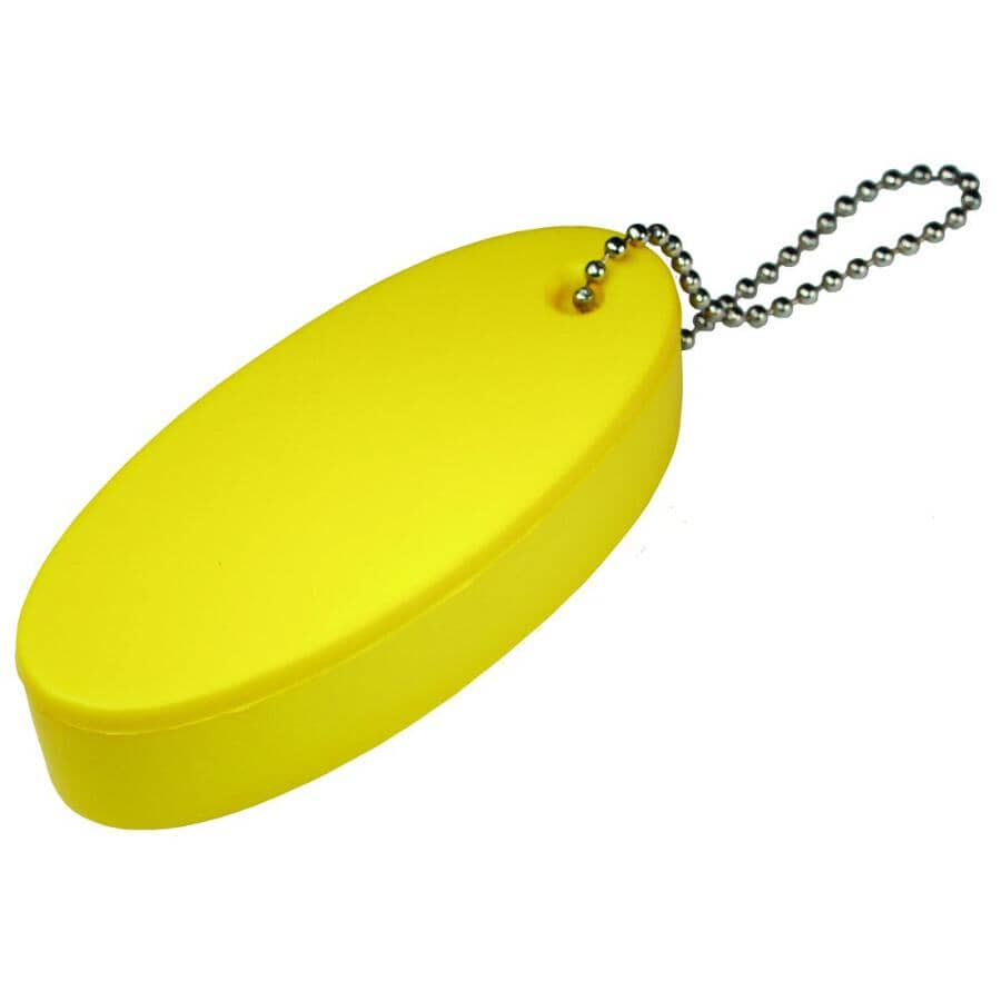 HILLMAN Foam Floatable Key Ring - Yellow | Home Hardware