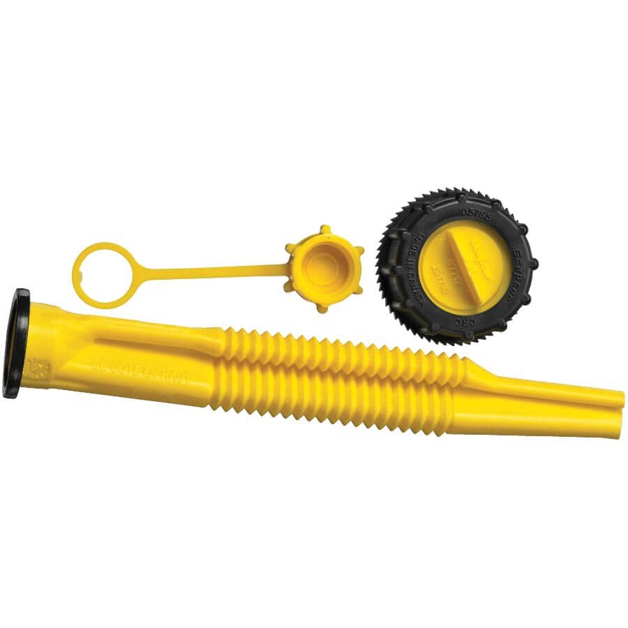 SCEPTER 4 Piece Jerry Gas Can Stopper/Vent/Cap Kit | Home Hardware