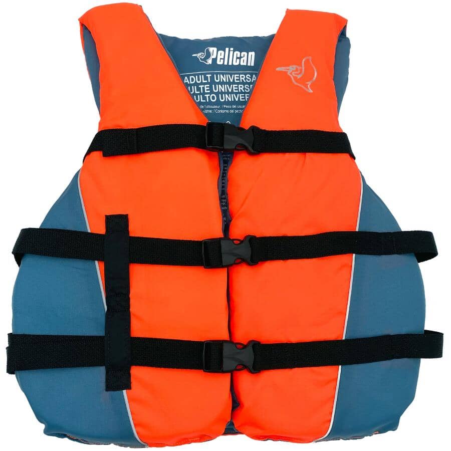 PELICAN Universal Adult PFD - Orange | Home Hardware