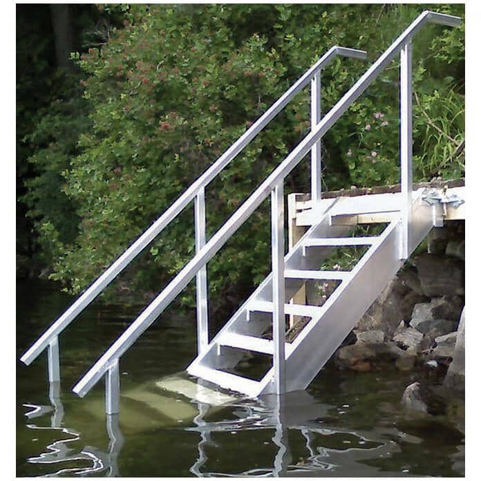 DOCKMASTER Four Step Aluminum Stairs | Home Hardware