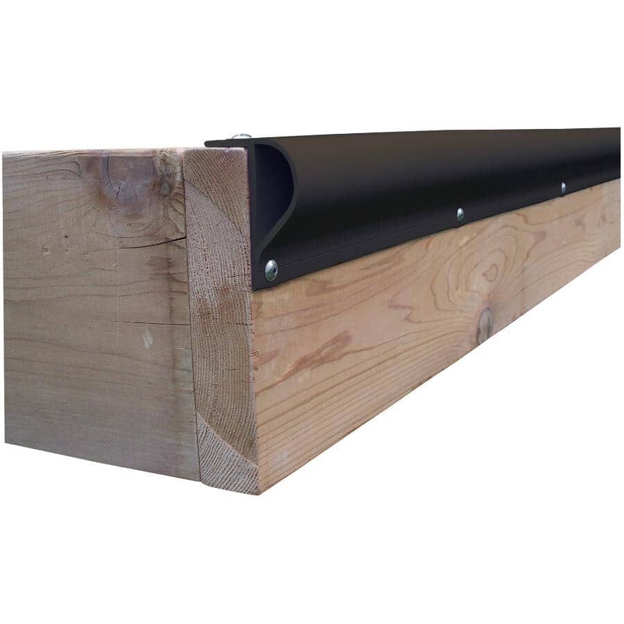 DOCK EDGE + INC 16' 'P' Slant Black Dock Bumper | Home Hardware