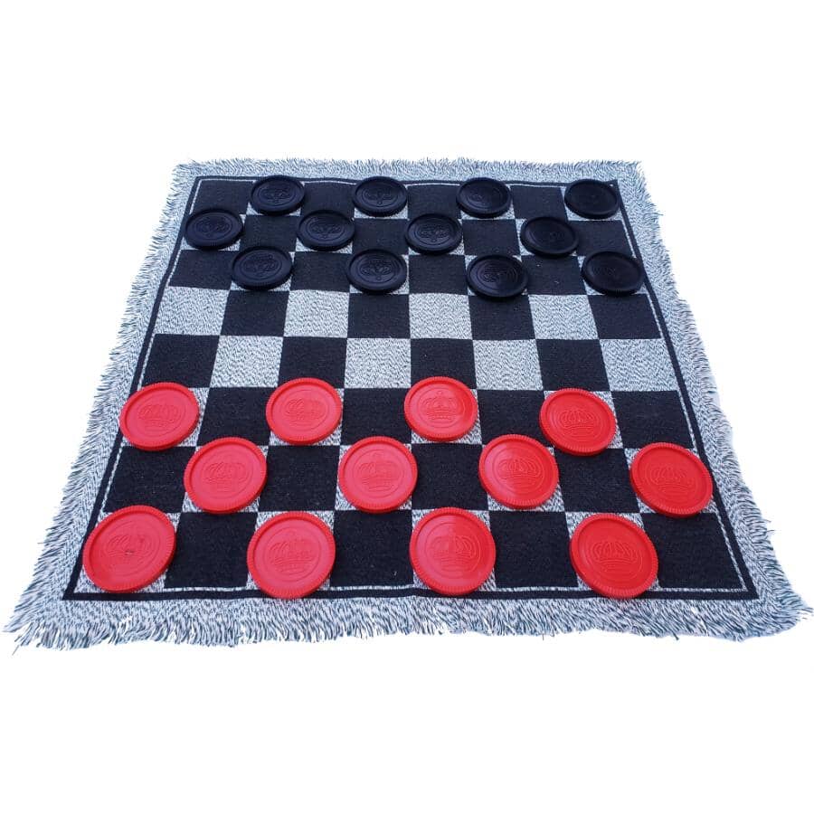 BOLABALL Giant Checkers & Tic Tac Toe Outdoor Game | Home Hardware