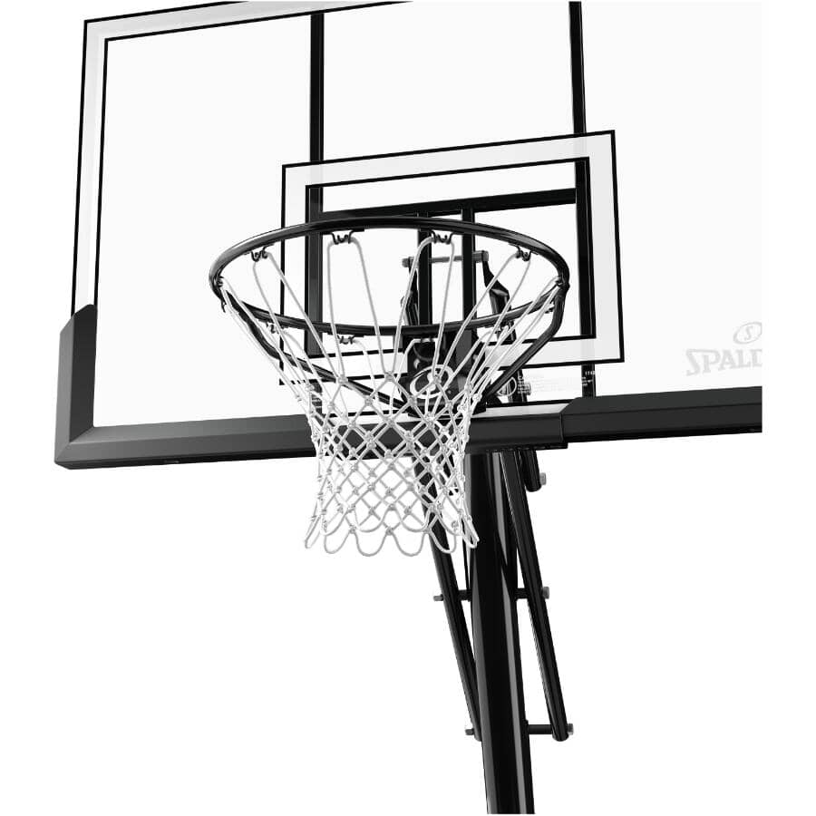 SPALDING Hercules 52" Portable Acrylic Pro Glide Advanced Basketball ...