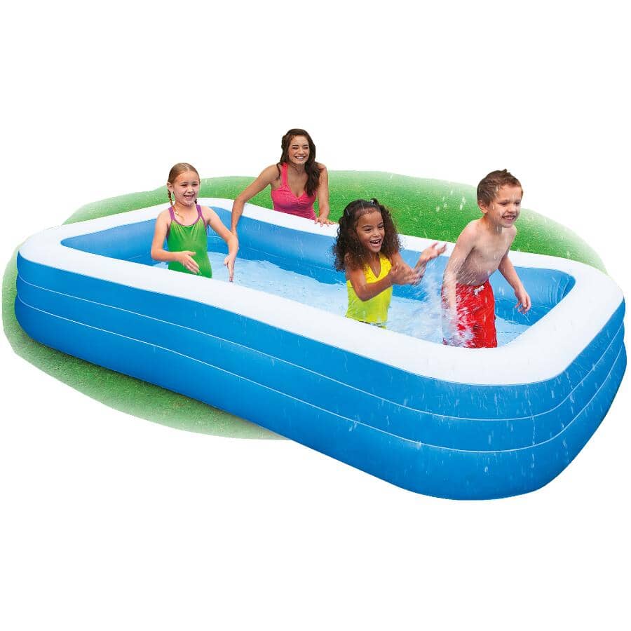 INTEX 120" x 72" x 22" Inflatable Family Pool | Home Hardware