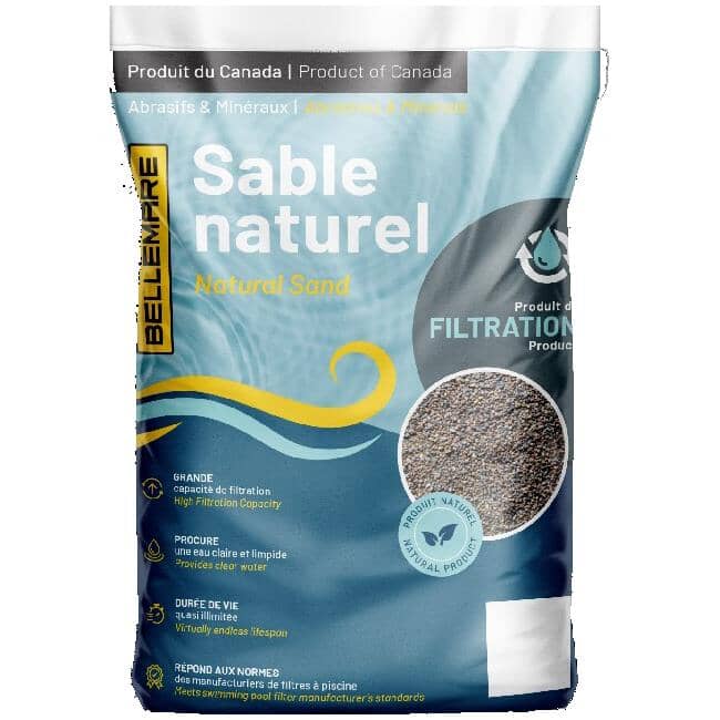 Sable pour filtreur de piscine, 22,7 kg Sable Marco | Home Hardware