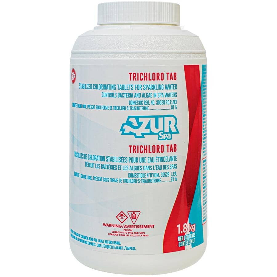 AZUR SPA Trichloro Tab Stabilized Chlorine Tablets | Home Hardware