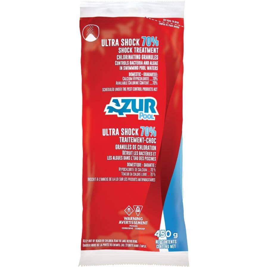 AZUR POOL 450g Granular Ultra 70% Pool Shock | Home Hardware