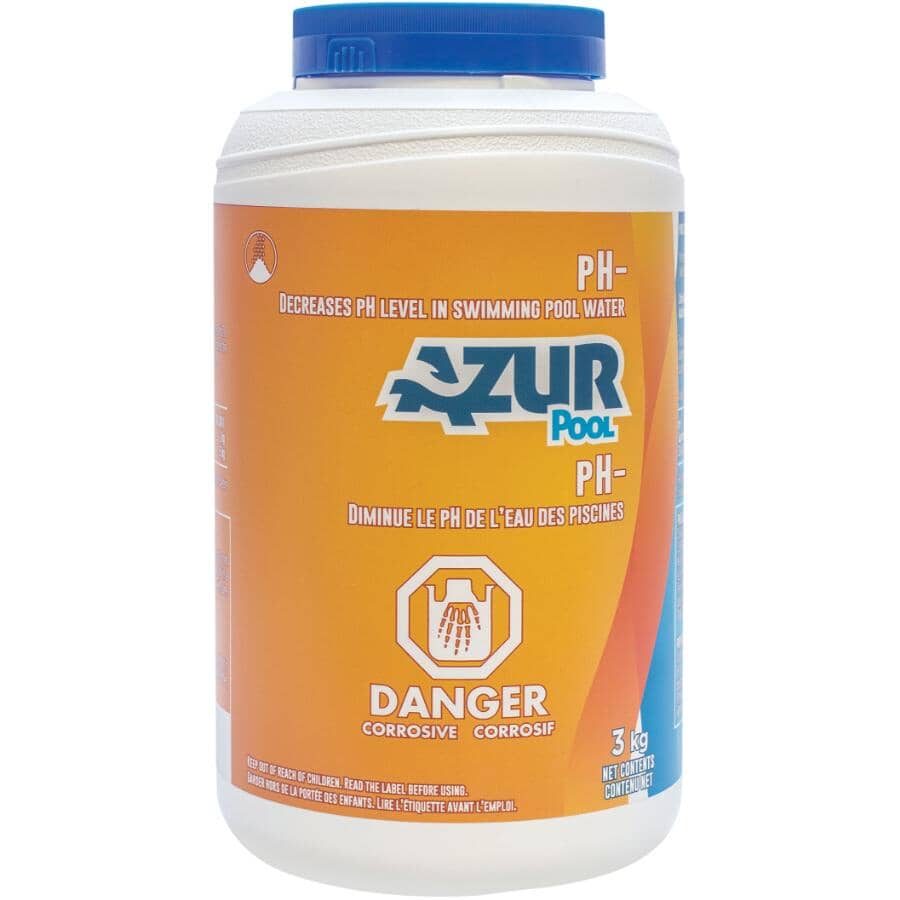 AZUR POOL 3 kg Pool PH Decreaser | Home Hardware