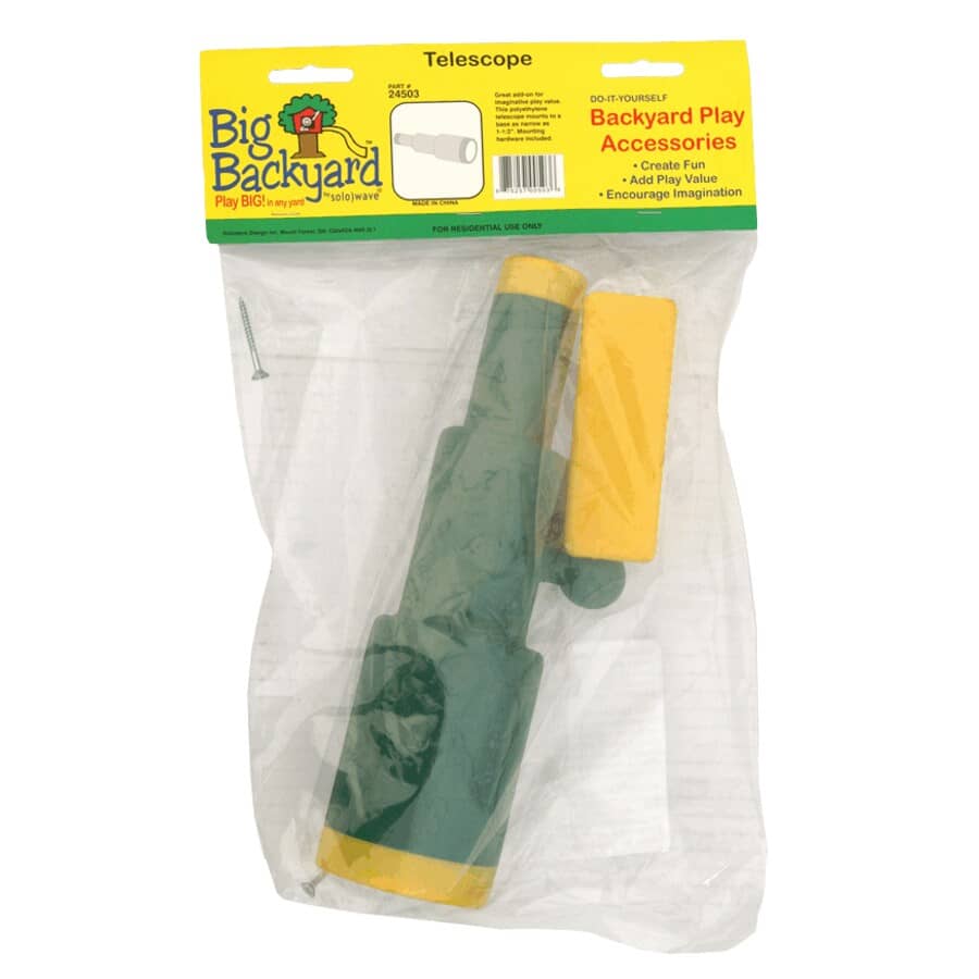 BIG BACKYARD Green Telescope | Home Hardware