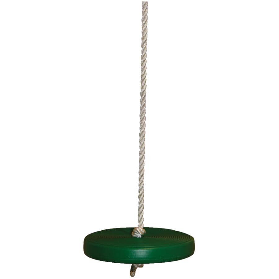 BIG BACKYARD Green Disk Swing | Home Hardware