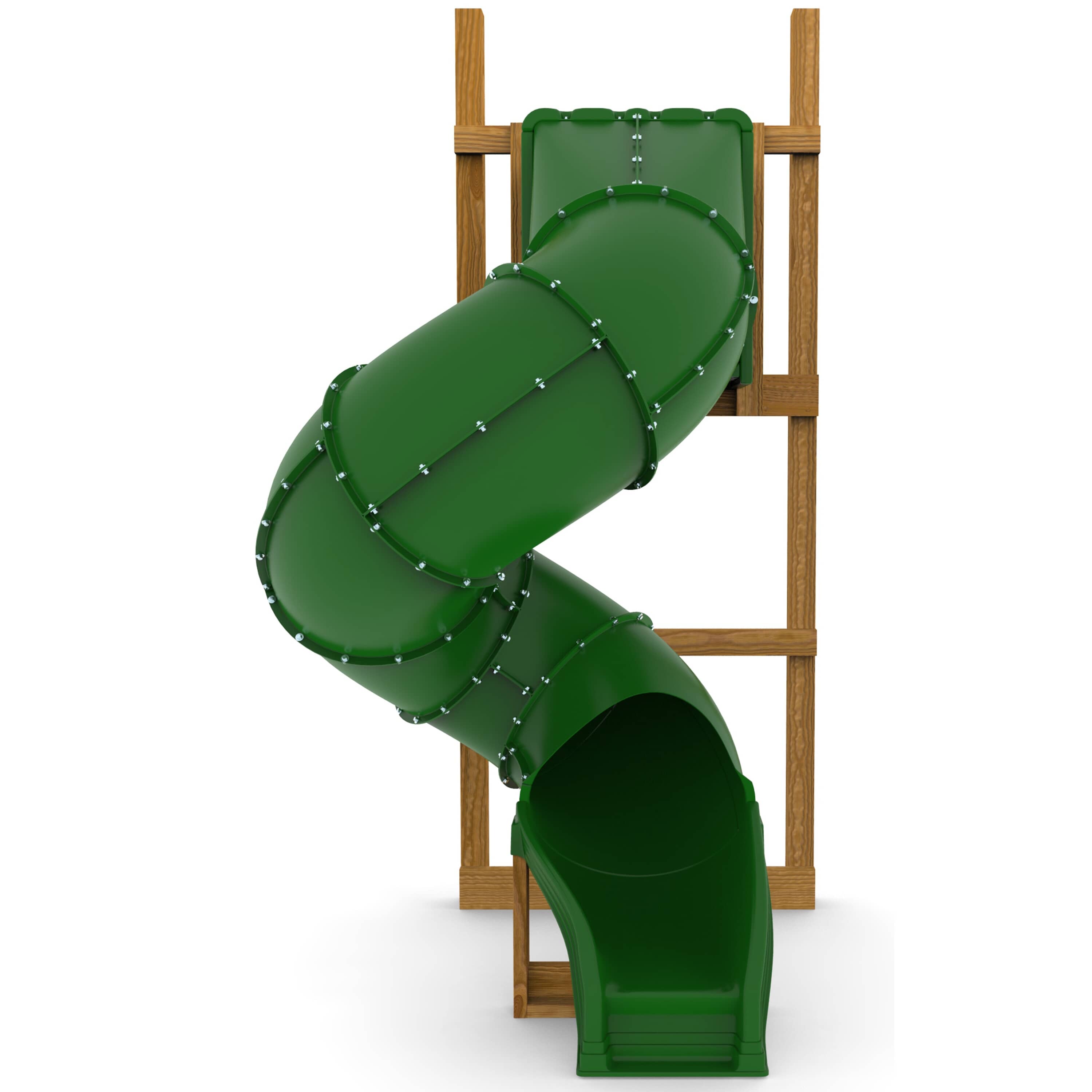 PLAYSTAR 360-Degreee Turn Spiral Tube Slide for 72" High Deck | Home ...