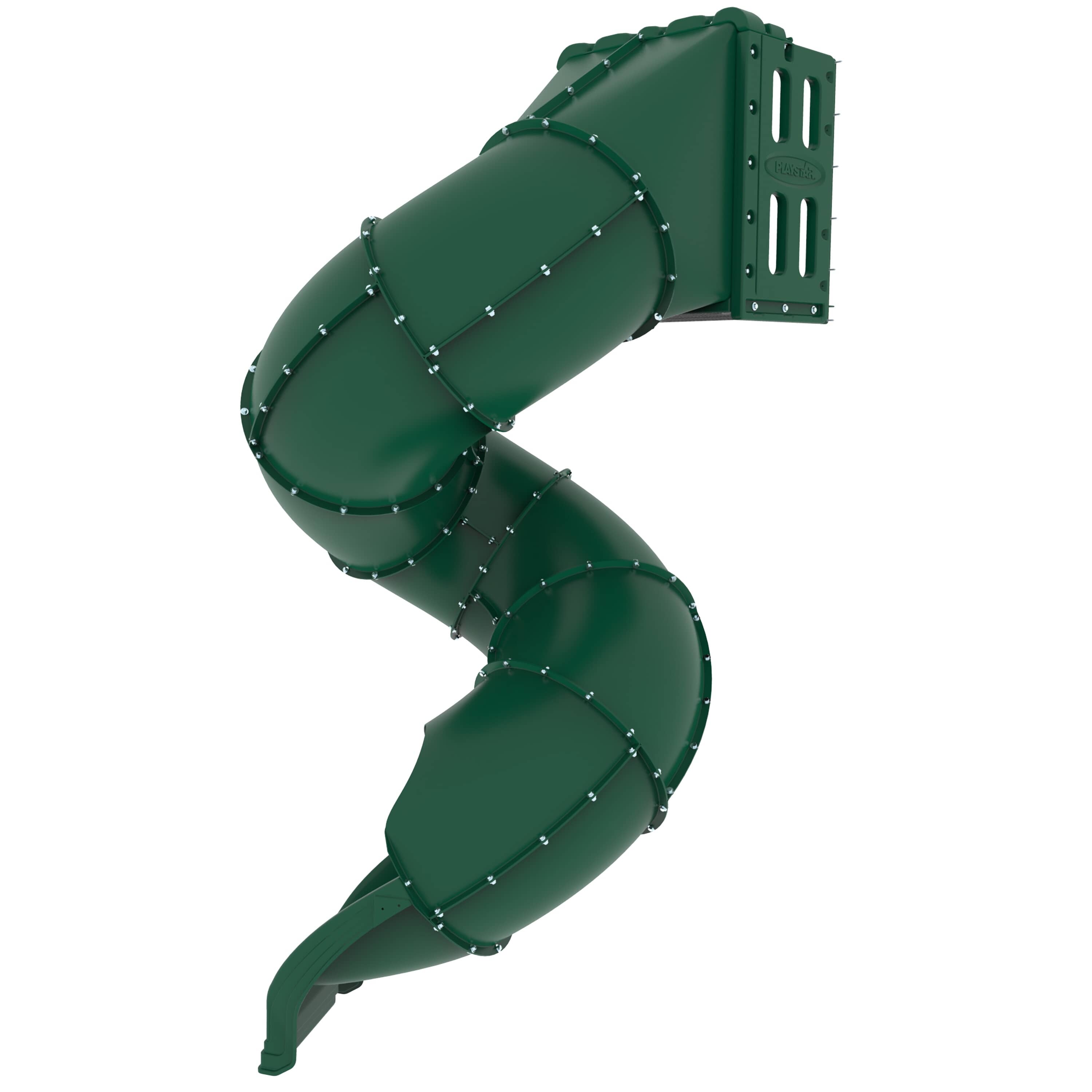 PLAYSTAR 420-Degreee Turn Spiral Tube Slide for 82" High Deck | Home ...