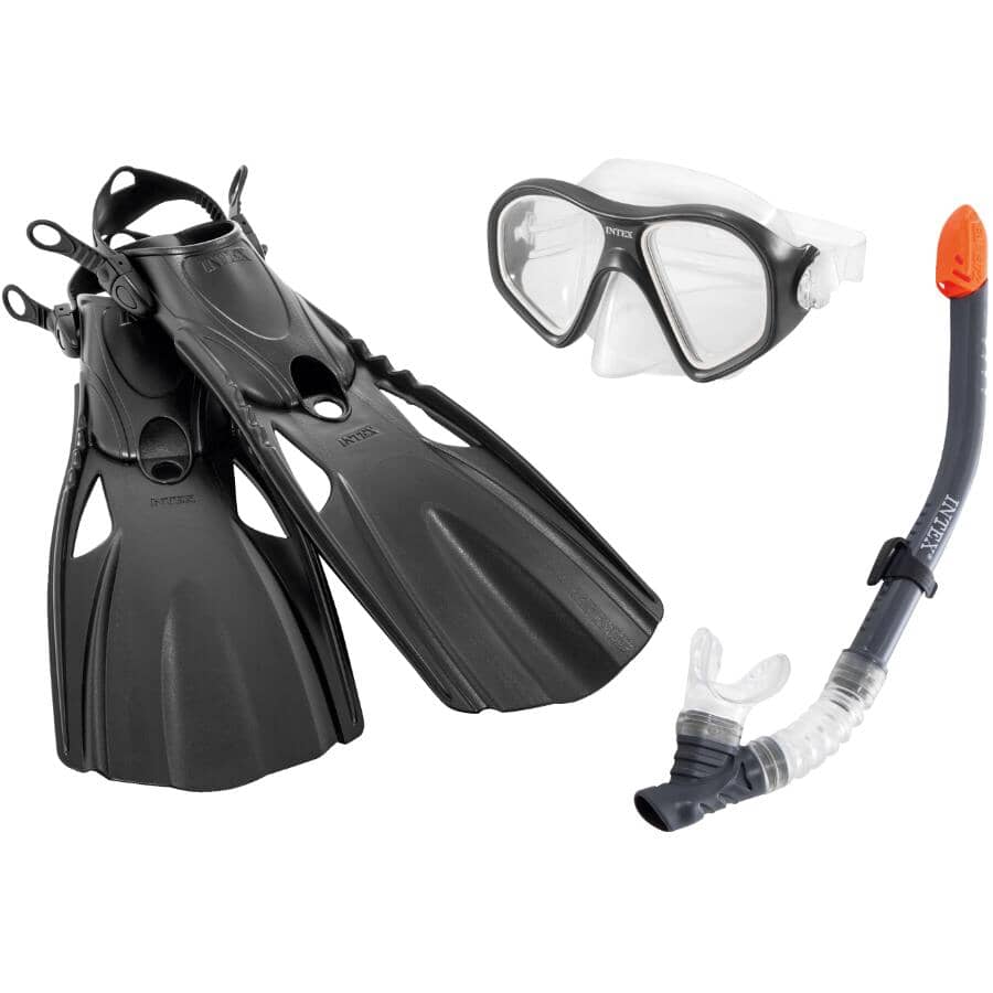 Intex Youth Reef Rider Mask, Fin and Snorkel Set | Home Hardware