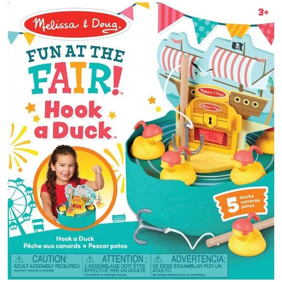 MELISSA & DOUG Fun At The Fair Hook a Duck Pirate Adventure Playset ...