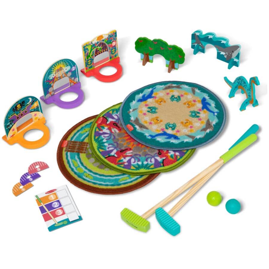 MELISSA & DOUG Deluxe Mini Golf Playset | Home Hardware
