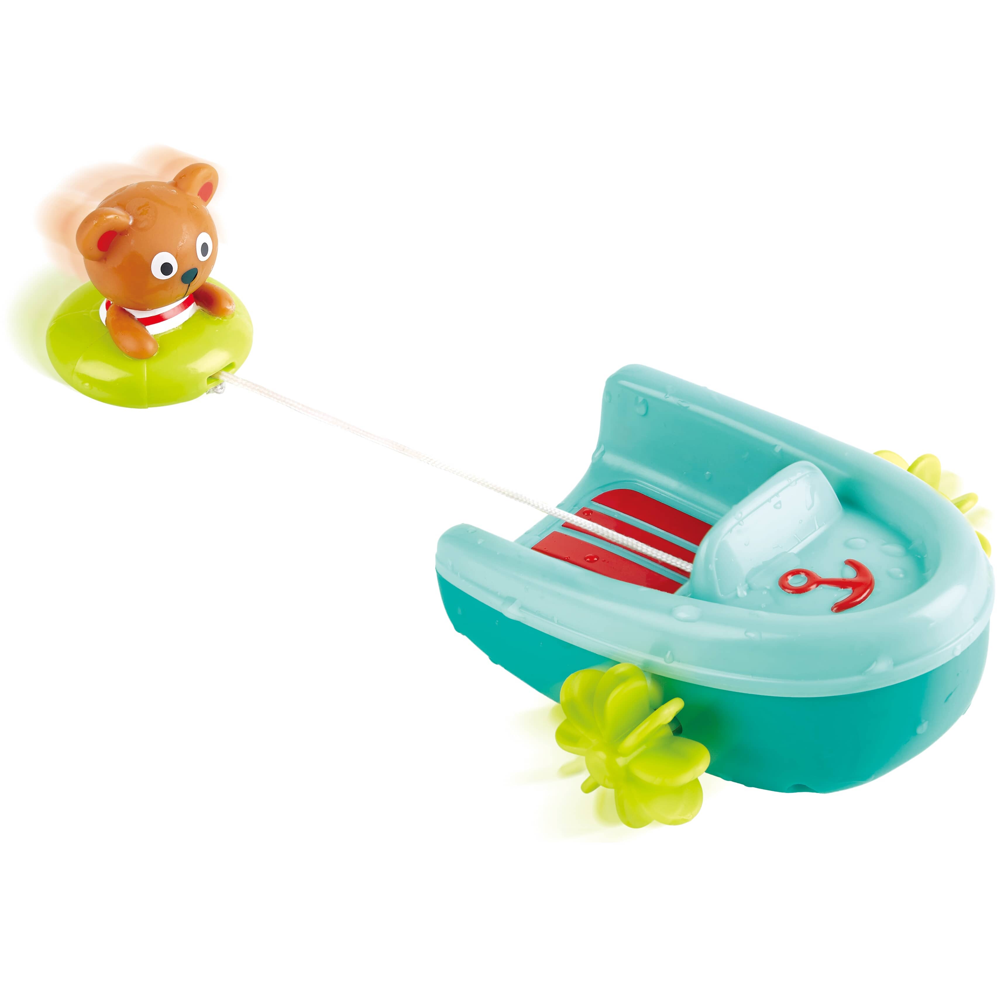 HAPE Tubing Pull-Back Boat with Bear | Home Hardware