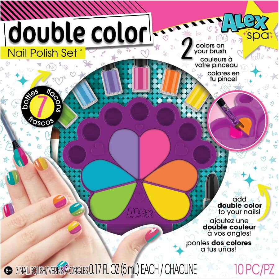 ALEX Double Colour Nail Polish Set | Home Hardware