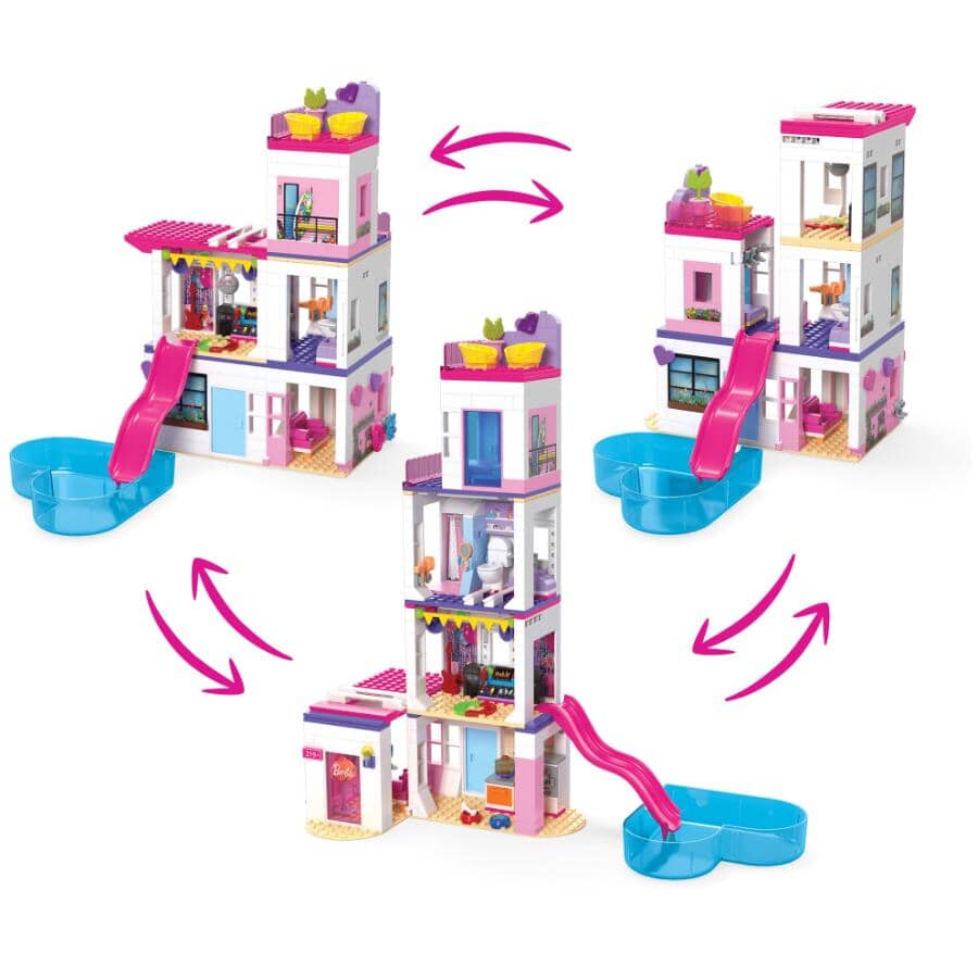 MEGA BLOKS Construx Barbie Dreamhouse Building Set | Home Hardware