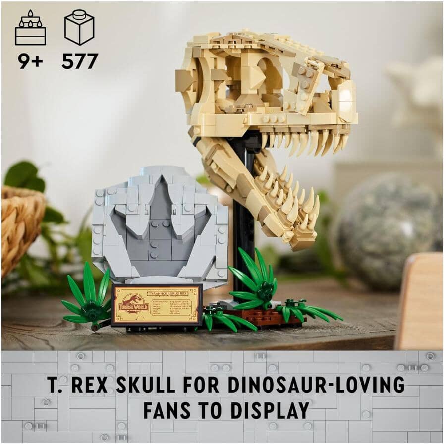 LEGO Dinosaur Fossils: T.Rex Skull Building Set | Home Hardware