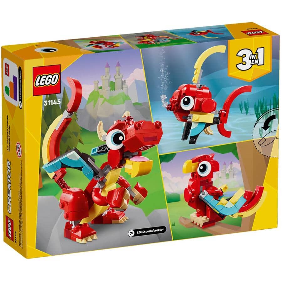LEGO Creator Red Dragon Building Set | Home Hardware