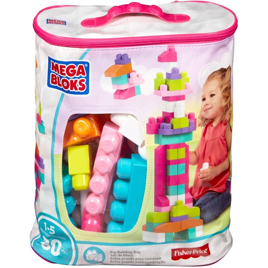 MEGA BLOKS 80 Piece First Builders Build Set | Home Hardware