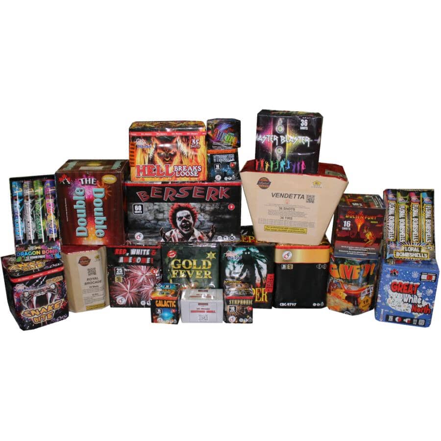 BLAST-OFF FIREWORKS Ammunition Crate Fireworks | Home Hardware