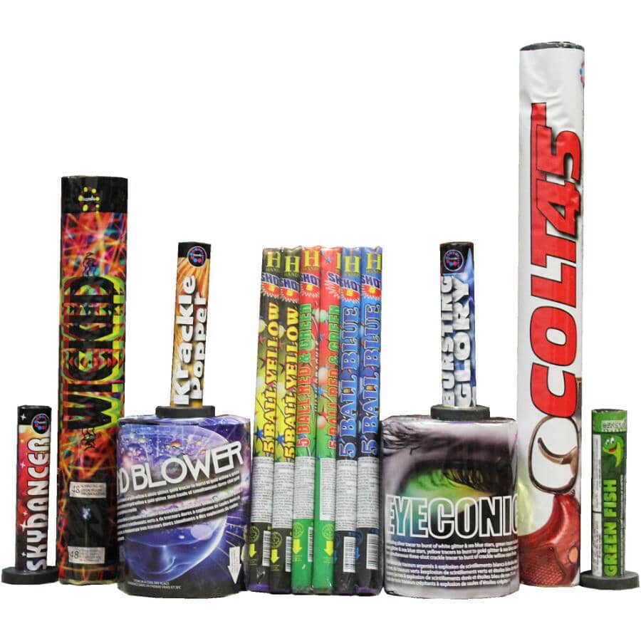 BLAST-OFF FIREWORKS Cordless Thrill Fireworks | Home Hardware